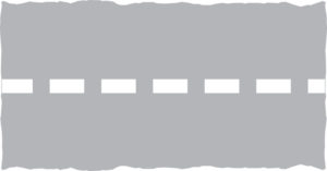 Road markings and lines