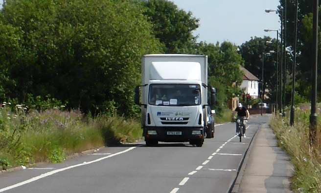 Merging and lane discipline when driving