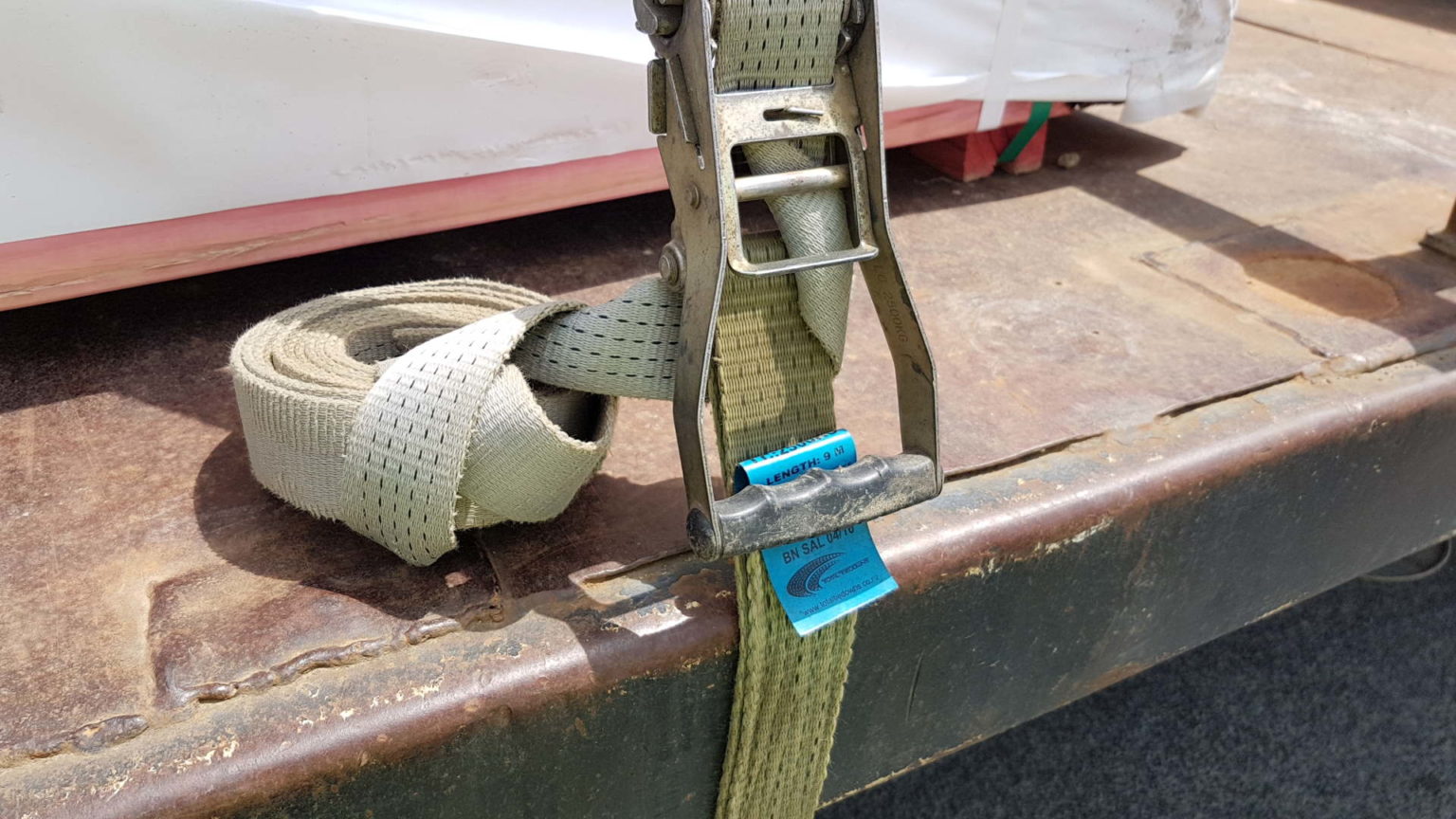 How can you maintain your HGV ratchet straps?