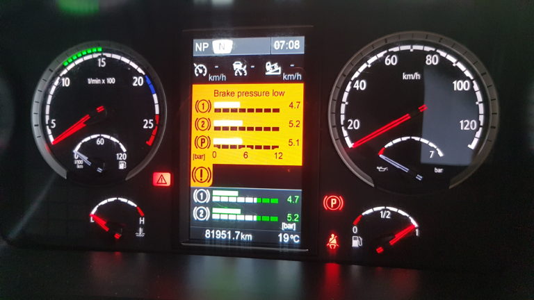 What do lorry drivers check in an in-cab inspection? | Highway Code ...