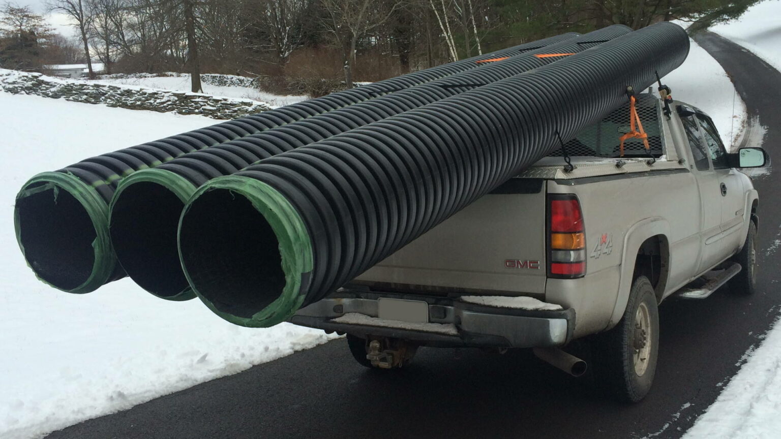 How do you safely load a pick-up truck