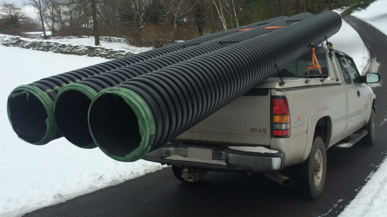 How do you safely load a pick-up truck