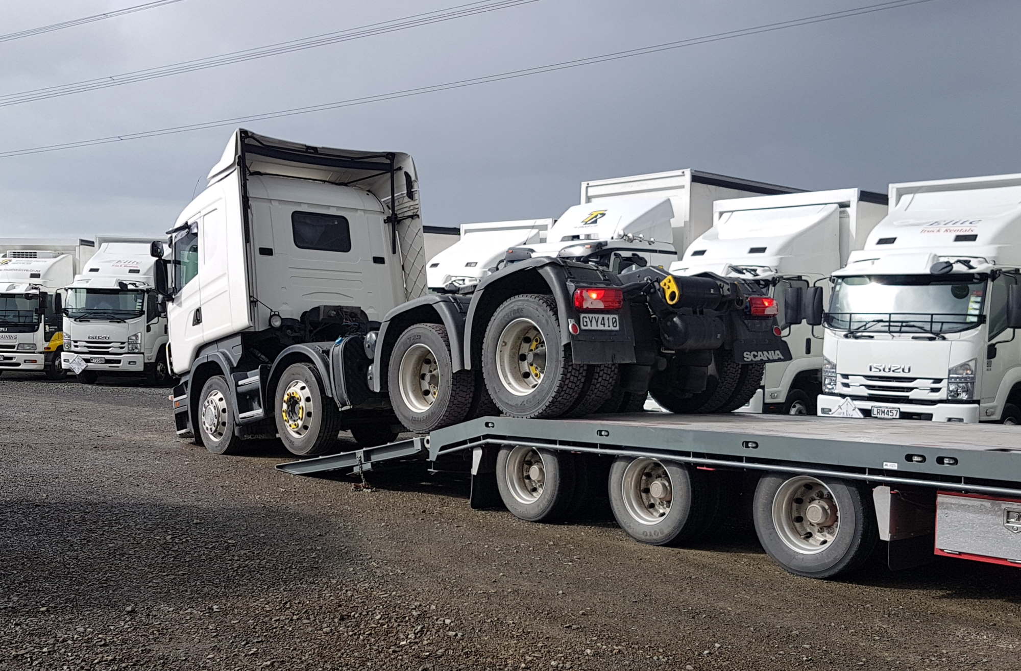 What's a transporter trailer?