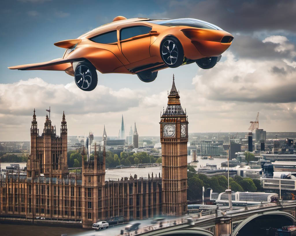 How would flying cars change life in the UK?