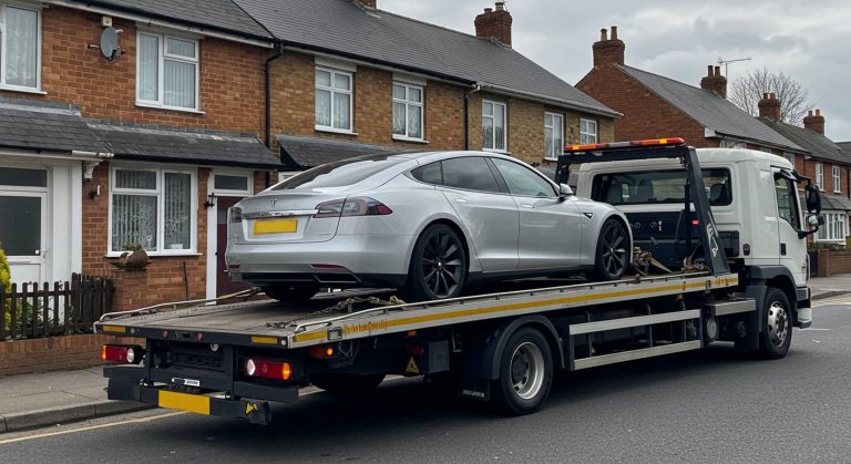 Electric Vehicle Recovery Considerations: How to Tow a Broken Down EV