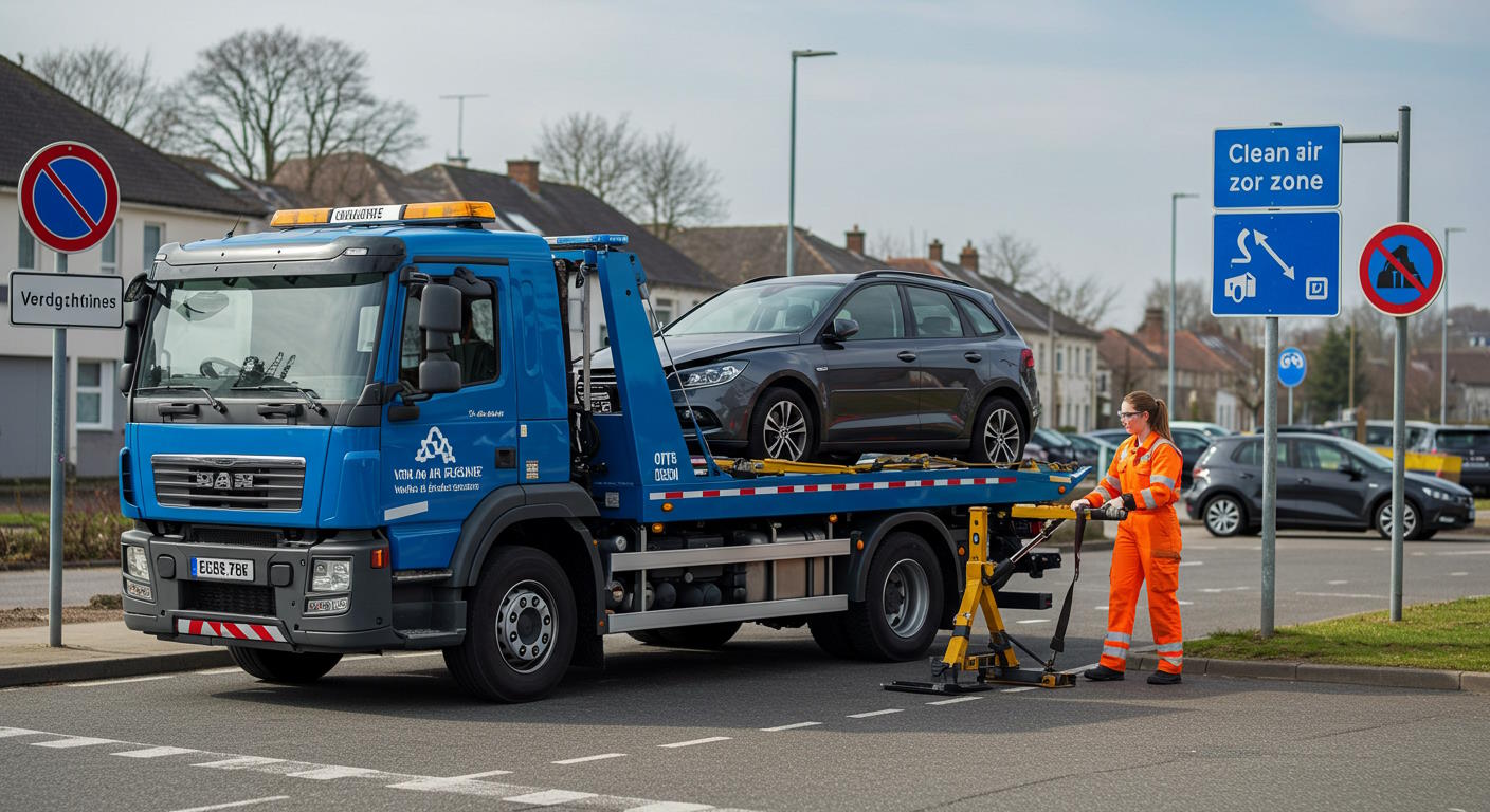 Vehicle Recovery In Restricted Access Areas