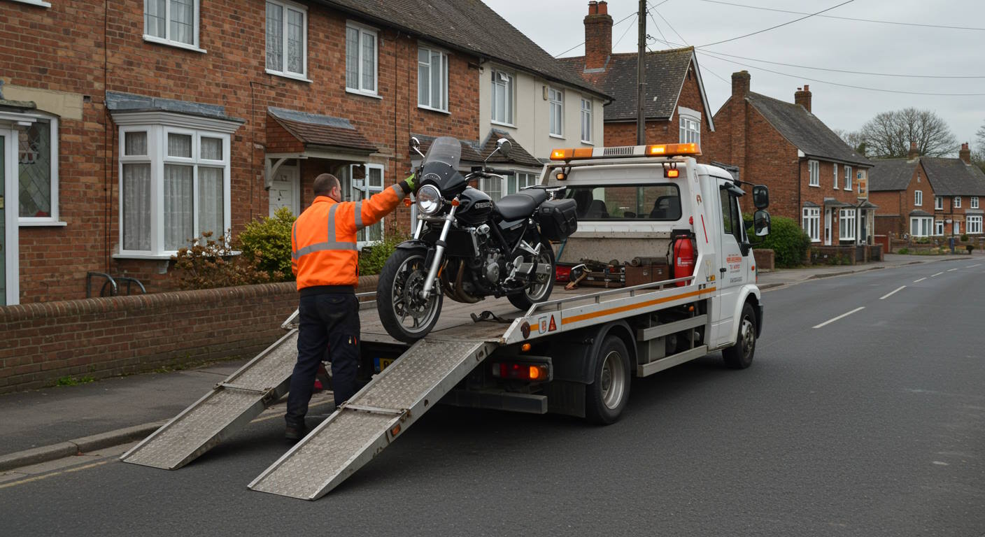 Motorcycle Recovery Operations: How to Recovery a Broken Down Motorbike